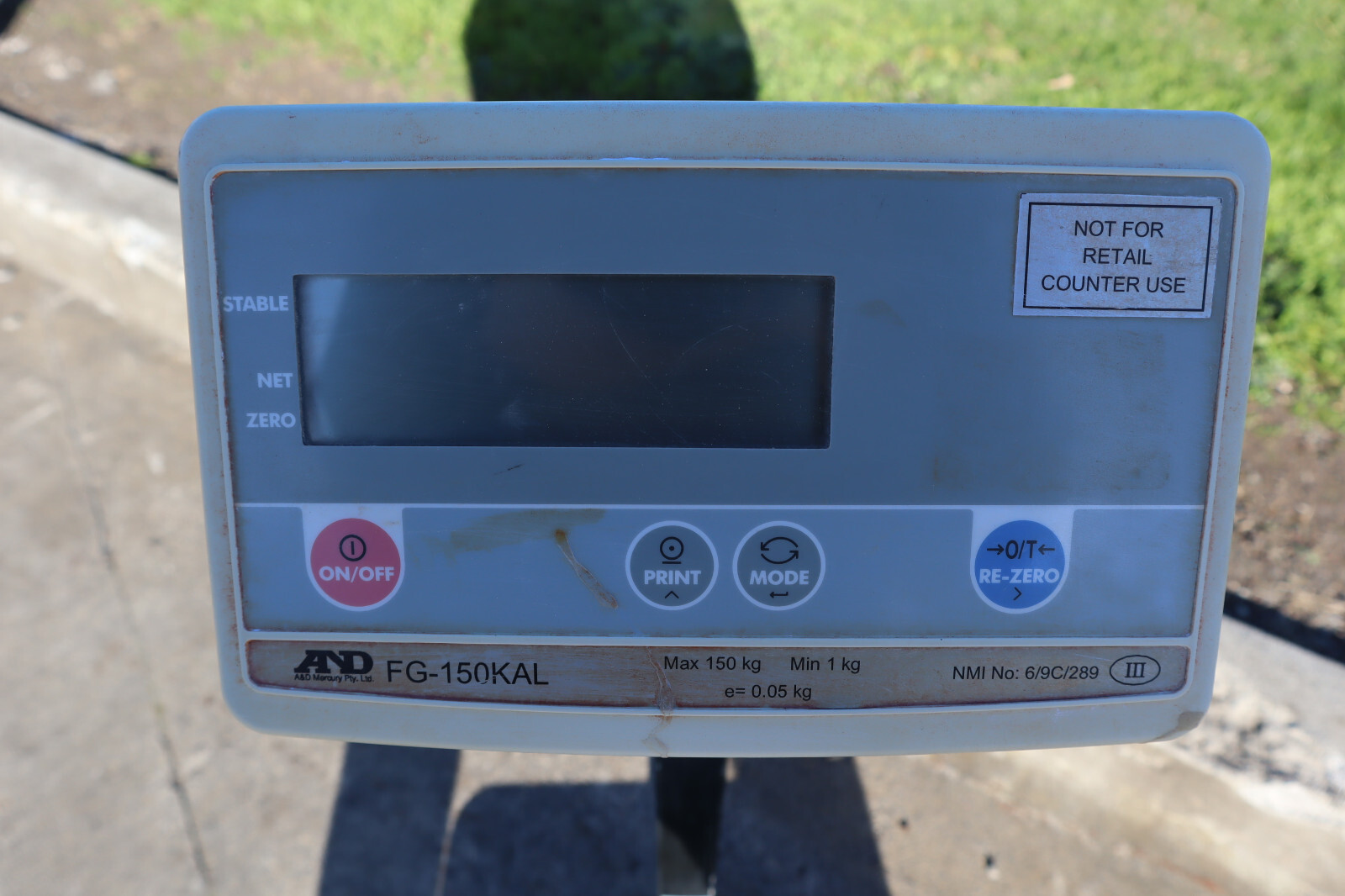 Platform Scales 150kg - A&D FG-150KAL | eBay Australia