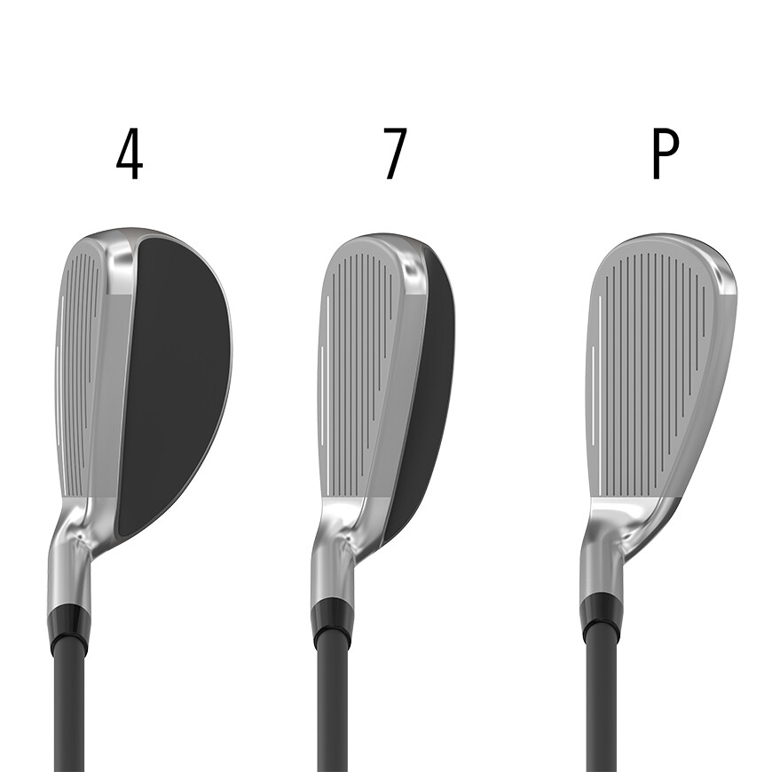 Cleveland Golf HALO XL Full-Face Irons (Individual) Men's RH Graphite A ...
