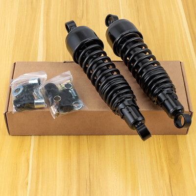 For Harley 13" Rear Motorcycle Shocks Road King Electra Glide Street ...
