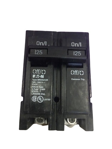 Eaton+BRHX2125+125A+Thermal+Magnetic+Breaker+-+Black for sale online | eBay