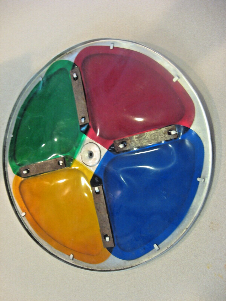 ALUMINUM CHRISTMAS TREE COLOR WHEEL ONLY | eBay