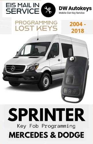 Mercedes / Dodge / Freightliner Sprinter New Key Programming Mail in ...