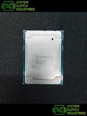 INTEL XEON 10 CORE CPU SILVER 4114 13.75MB 2.20GHZ SR3GK | eBay UK