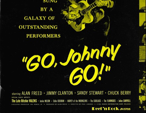 GO JOHNNY GO-SOUNDTRACK W/BERRY/VALENS/J.WILSON/FLAMINGOS+ RARE LP MINT ...