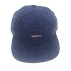 NWT Noah NY Men's Navy Blue Core Logo Embroidered Mohair Wool Hat Cap ...