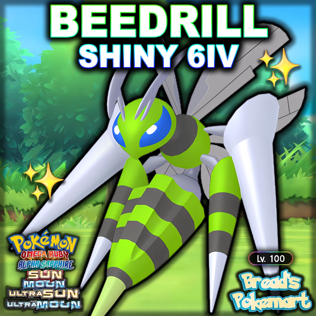 Pokemon Omega Ruby Mega Beedrill