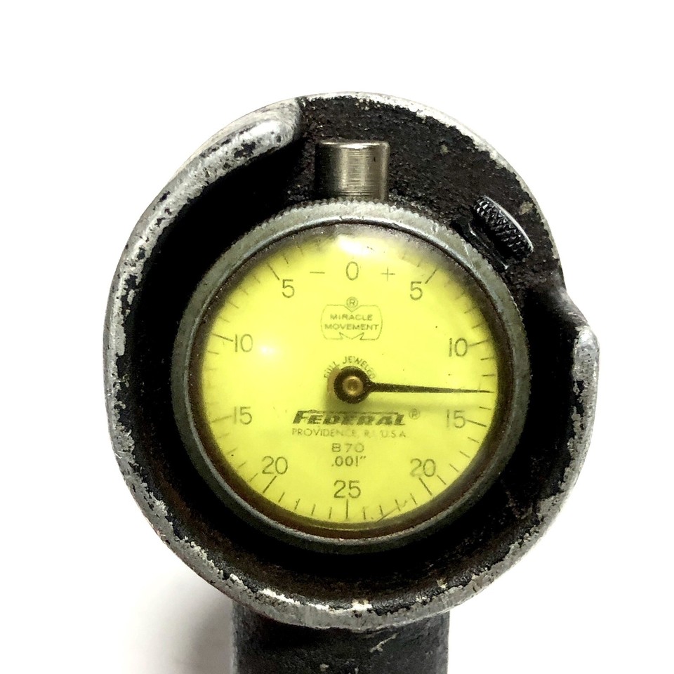 * Vintage Federal B70 .001" Bore Gage Dial Indicator With Hanlo Gage ...