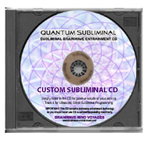 CUSTOM SUBLIMINAL AUDIO CD-SELF HELP NLP MIND CONTROL BRAINWAVE ...