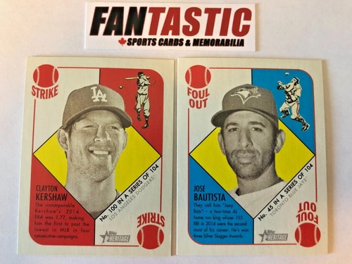 2015 Topps Heritage '51 Mini Red Back Baseball Card YOU PICK | eBay