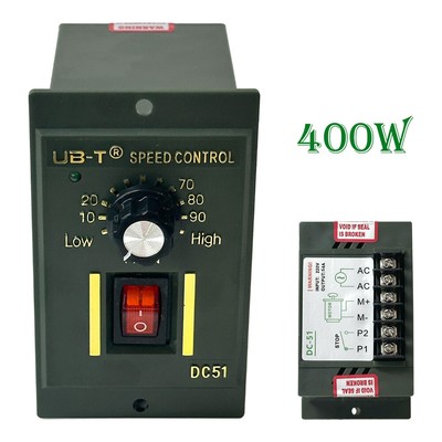 AC 220V 50Hz /60HZ To DC 180V - 220V Motor Speed Controller For 0-400W ...