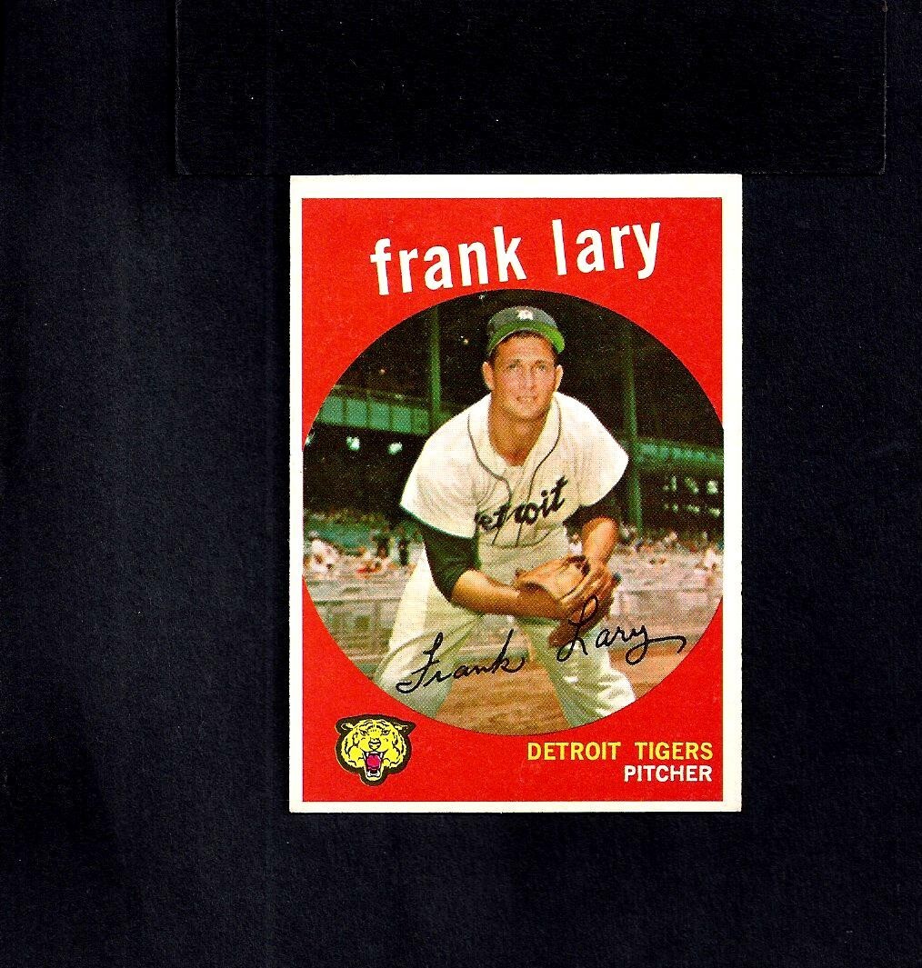 1959 TOPPS #393 FRANK LARY-7--TIGERS--NO CREASES--NR/MT | eBay