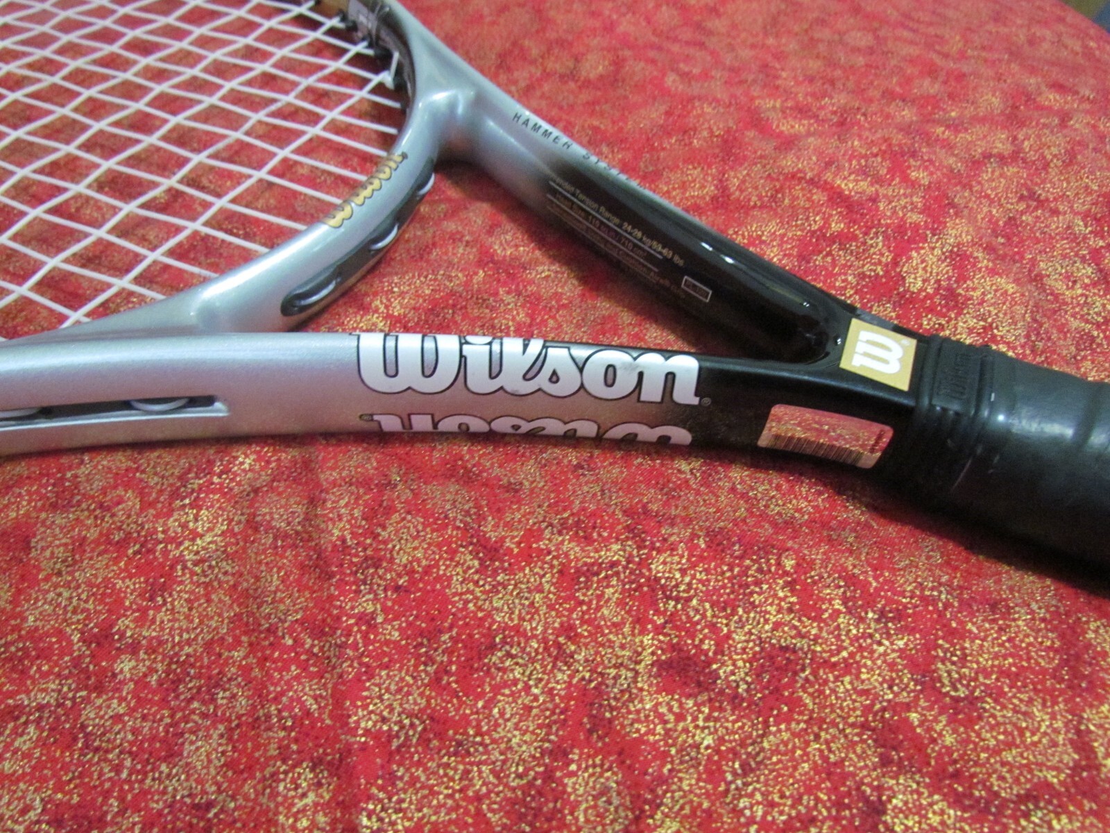 Wilson Hammer 7.0 Titanium OS (110). 4 5/8 (5) Grip Tennis Racquet ...