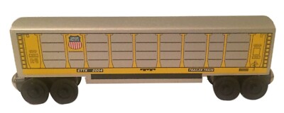 Wooden Whittle Shortline Railroad UP Union Pacific Autorack Car Carrier ...