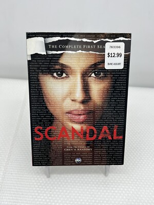 Scandal: The Complete First Season (Sealed DVD, 2012, 2-Disc Set ...