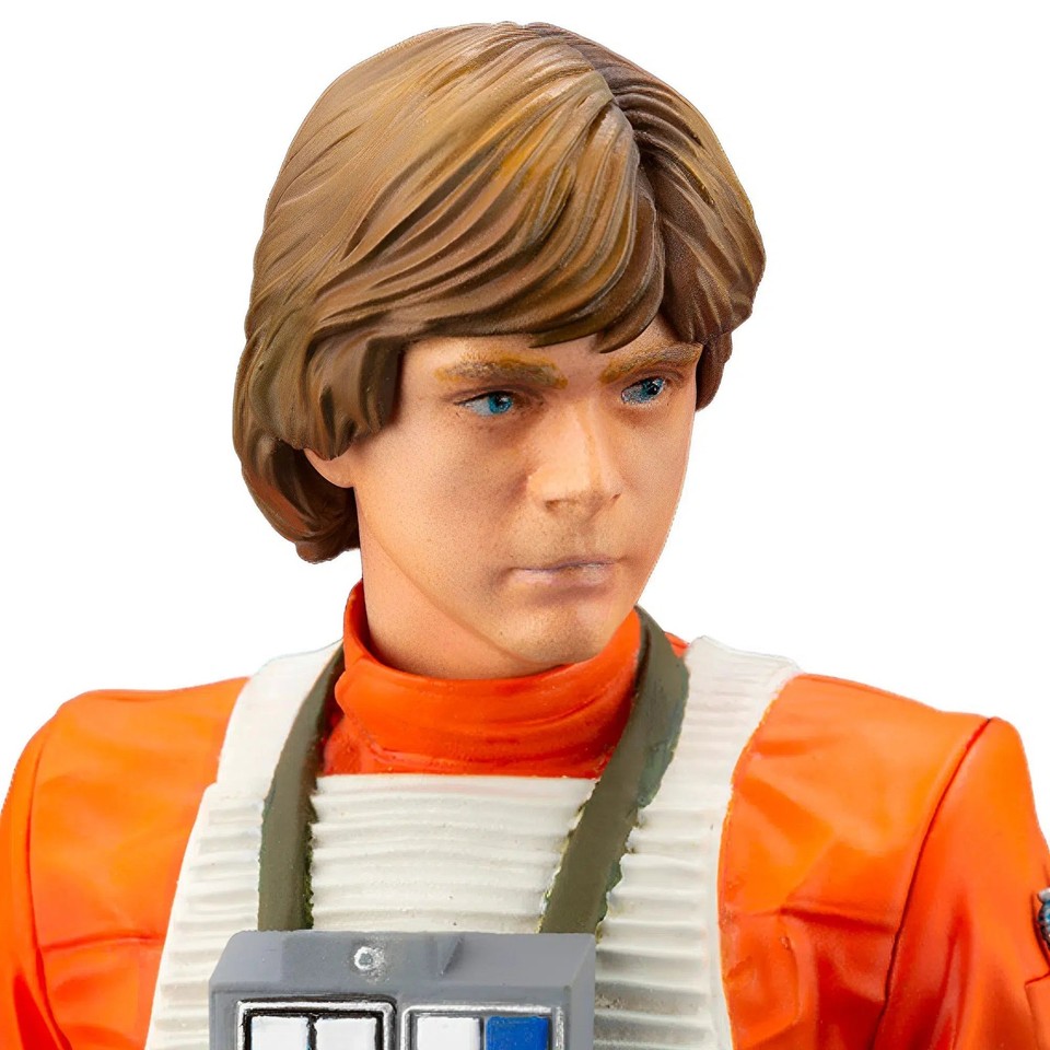Star Wars - X-Wing Pilot Luke Skywalker Figure Model Kit (1:10 Scale ...