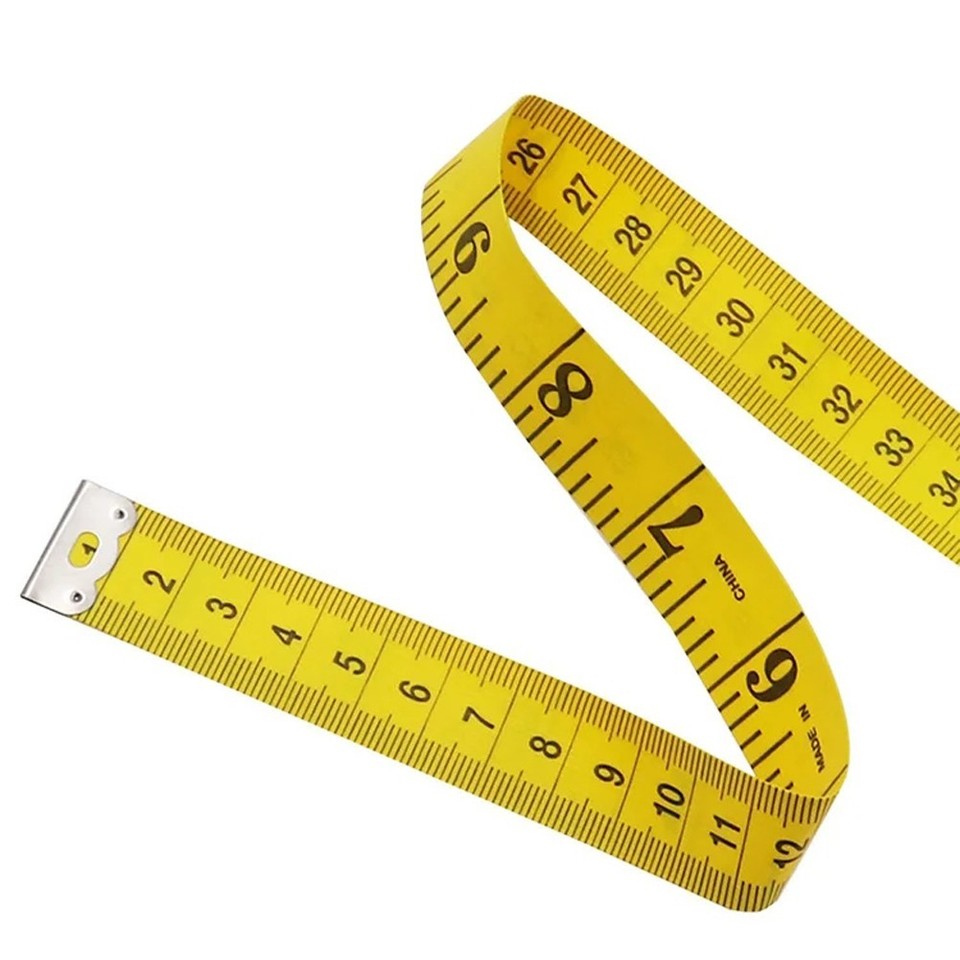 Body Measuring Ruler Portable Measuring Tape Inch Cm Large And Clear ...