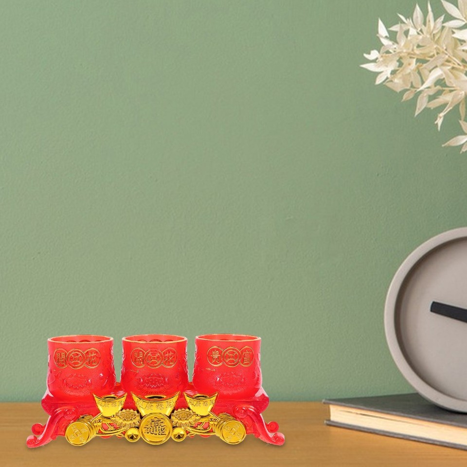 Offering Cup with Base Temple Supplies Desktop Ornament Enshrine | eBay ...