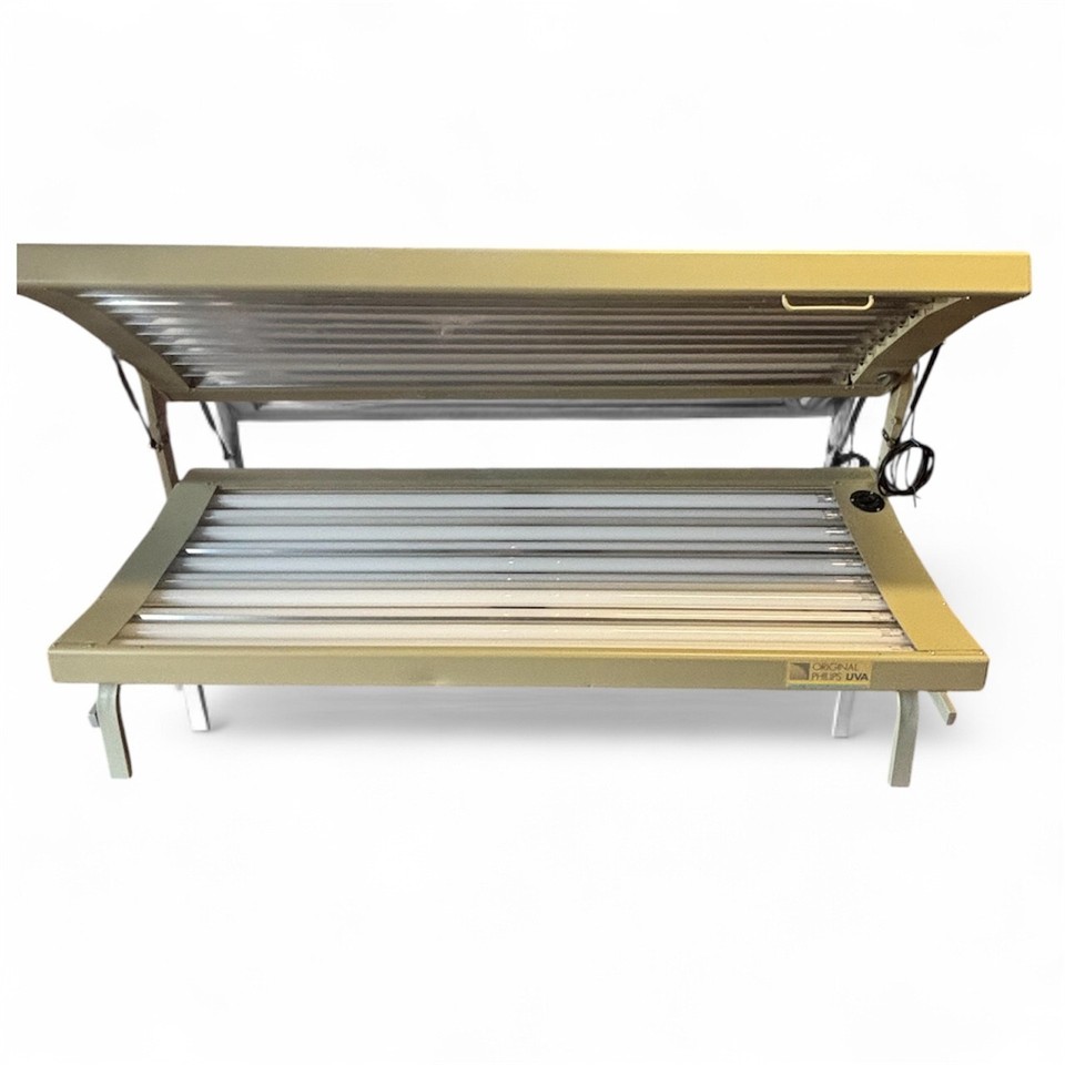 Sunbed Philips Double Unit Re-furbished with Brand New Fast Tanning ...