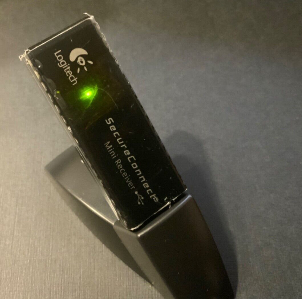 Logitech Wireless Keyb Mouse USB Mini Receiver SecureConnect C-ual52 ...