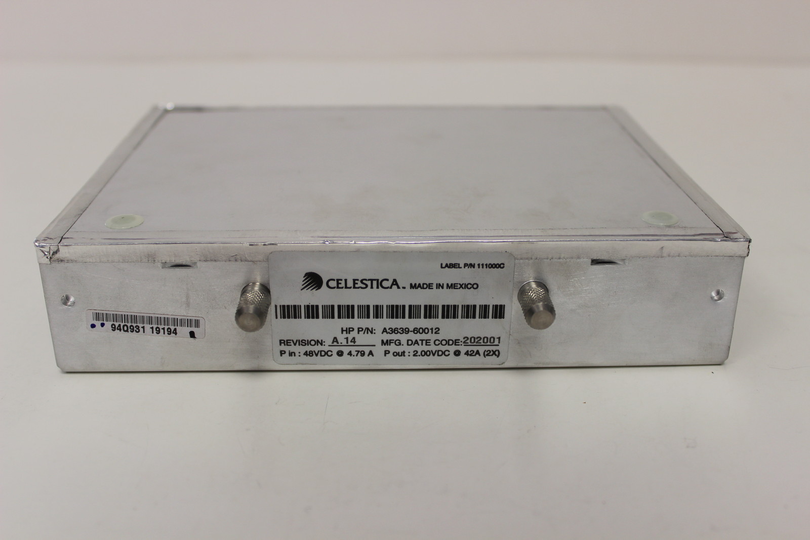 HP A3639-60012 PROCESSOR SUPPORT MODULE RP5450 RP5470 9000 WITH ...