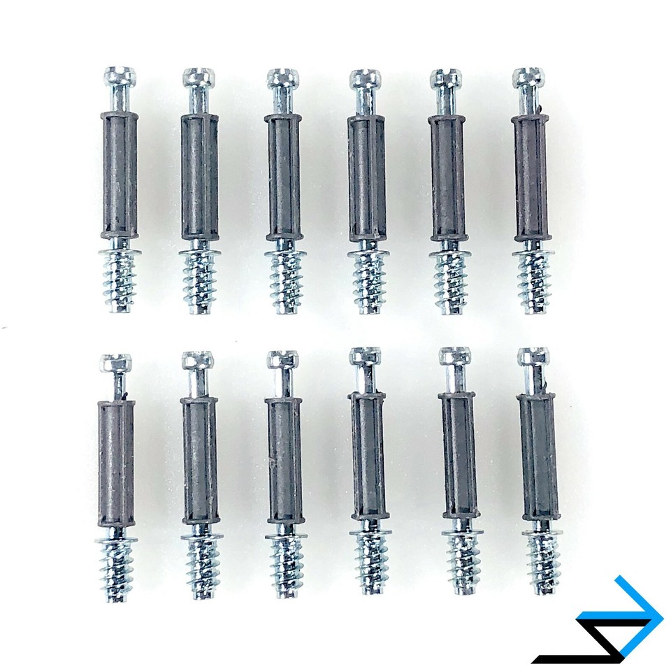 12 x Replacement Cam Lock Screws for IKEA 118331 (BILLY, BRIMNES ...