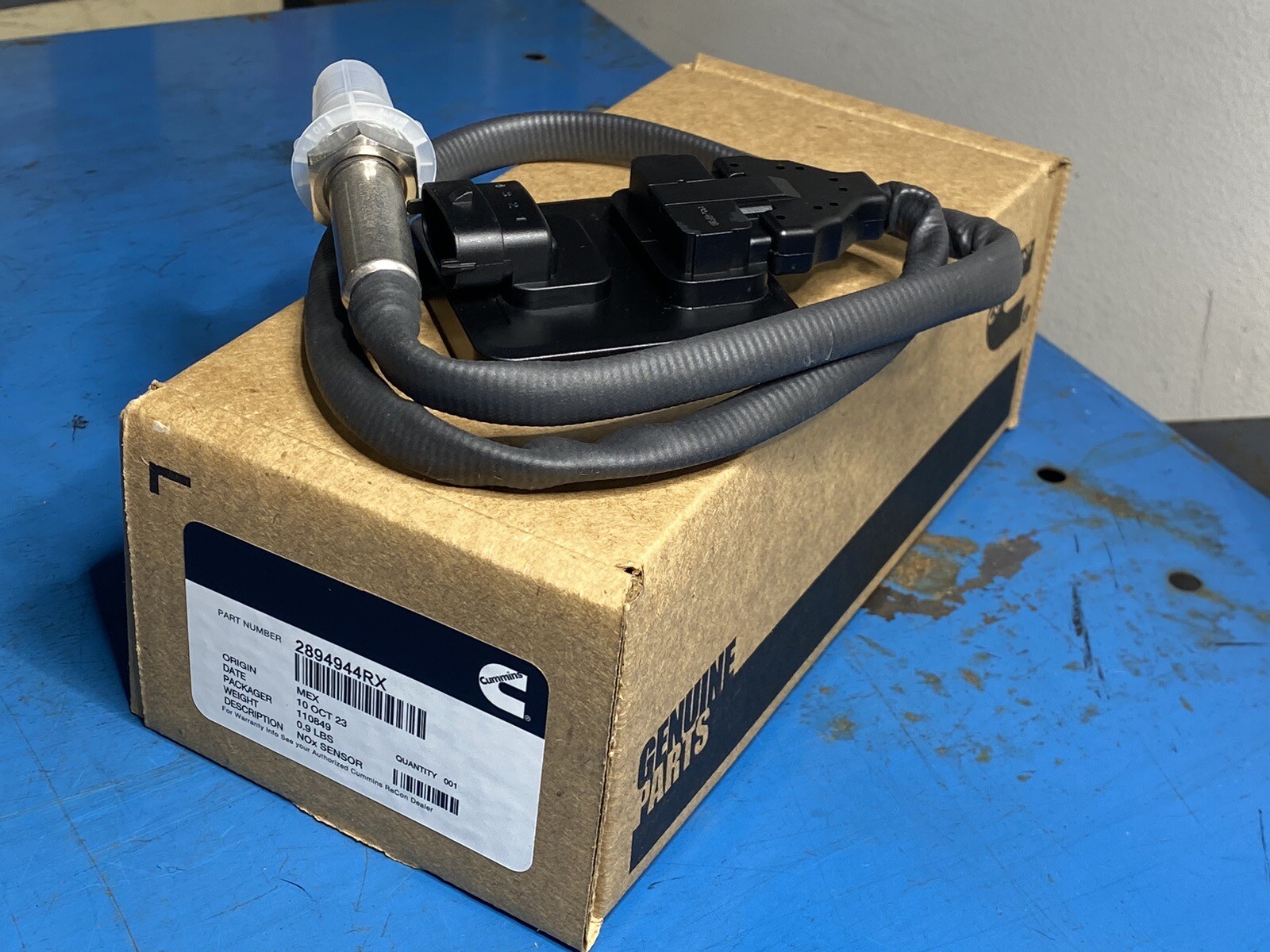 Genuine Cummins NOx Sensor 2894944RX For ISB 6.7 Diesel | eBay