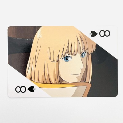 S8 HOWL Howl's Moving Castle Playing Card 2004 Vintage Rare Studio ...