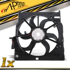 Radiator Condenser Cooling Fan Assembly for BMW E70 E71 E72 17428618241 ...