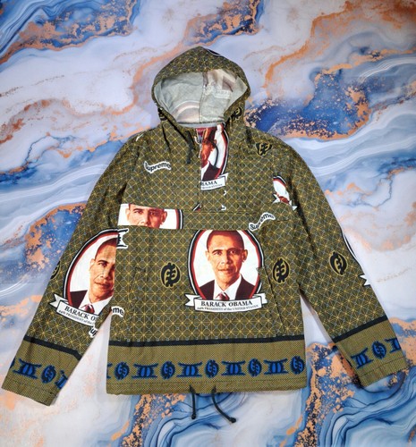 Size M - Anorak Supreme x Obama Hooded Jacket | eBay