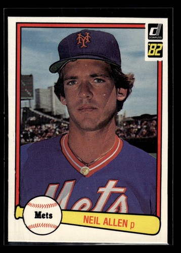 1982 Donruss Baseball #506 Neil Allen "Set Break" Mint New York Mets | eBay