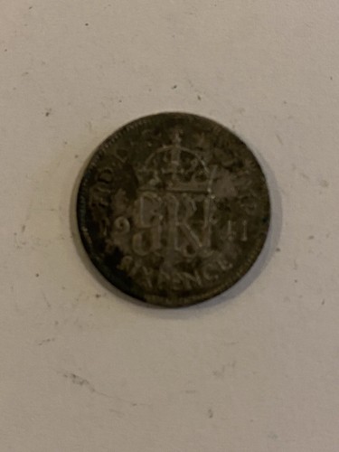1941 KING GEORGE VI 6d SIXPENCE COIN | eBay