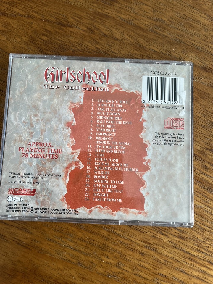 Girlschool The Collection CD | eBay UK