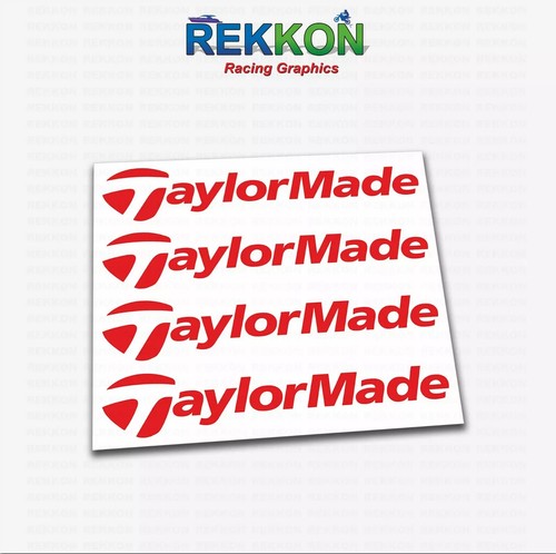 x4 Taylormade Golf Sticker Decal Sports golf r | eBay