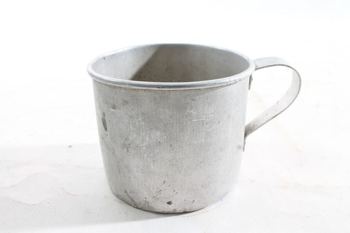 Old Mug Vintage Decoration Cup Retro Aluminium Handle Cup Mug with ...