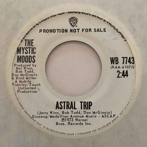 Cosmic Jazz Funk Samples 45 MYSTIC MOODS Astral Trip/Drifting Prophet ...