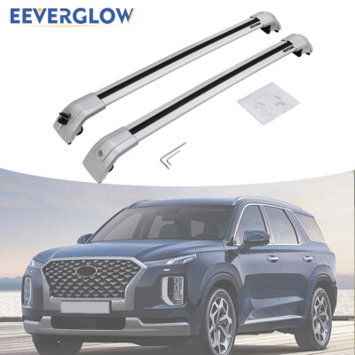 Cross Bars Fit for Hyundai Palisade 2019-2022 Crossbars Roof Rails Rack ...