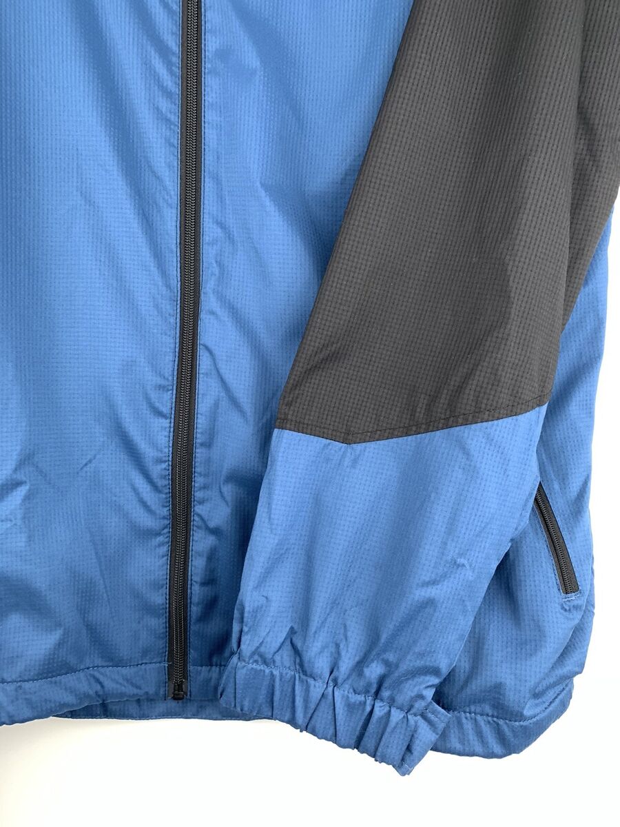 Gerry Jacket Windbreaker Size XXL 2XL Blue Black Hooded Gerry Jacket Windbreaker Size XXL 2XL Blue Black Hooded