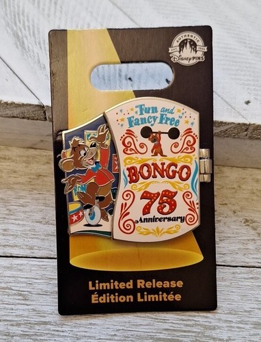 NEW! Disney Fun And Fancy Free Bongo 75 Metal Enamel Pin! | eBay