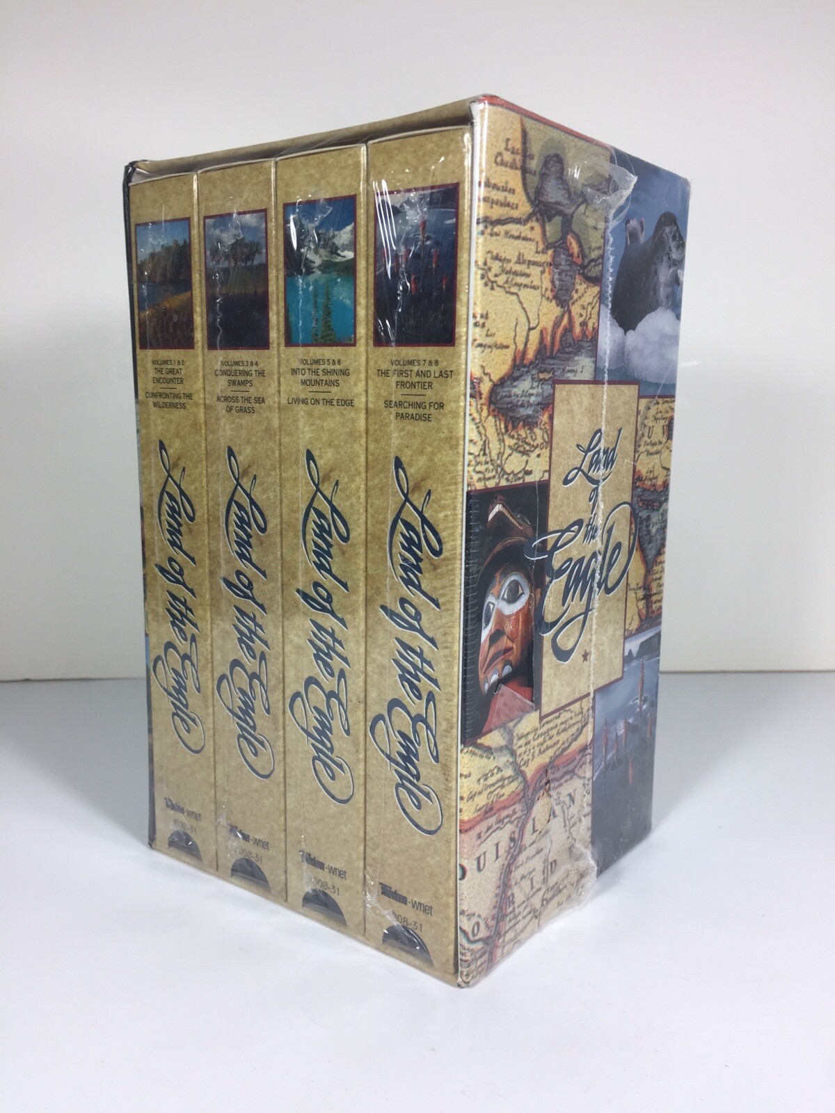 VHS Land of The Eagle Set of 4 Volumes 1 Through 8 Eagle in Wilderness ...