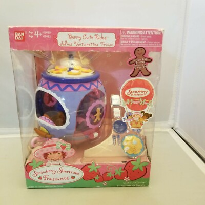 Strawberry Shortcake Berry Cute Rides Cookie Jar Cruiser NIB Vintage ...