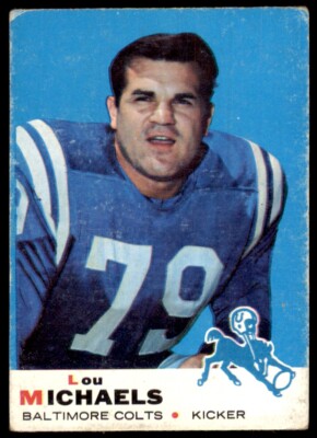 1969 TOPPS. LOU MICHAELS BALTIMORE COLTS #116 | eBay