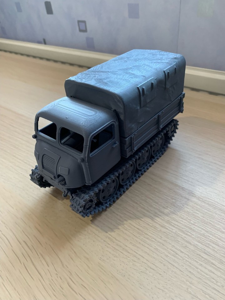 WW2 GERMAN RAUPENSCHlEPPER OST (RSO), 3D PRINTED, MANY SCALES AVAILABLE ...