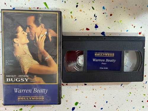 Bugsy Warren Beauty Smokey Annette Bening Tape Video VHS Tape Large Of ...