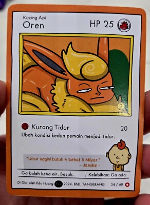 Pokkedo V2 - Oren (Pokémon Flareon) 24/60 - LP | eBay