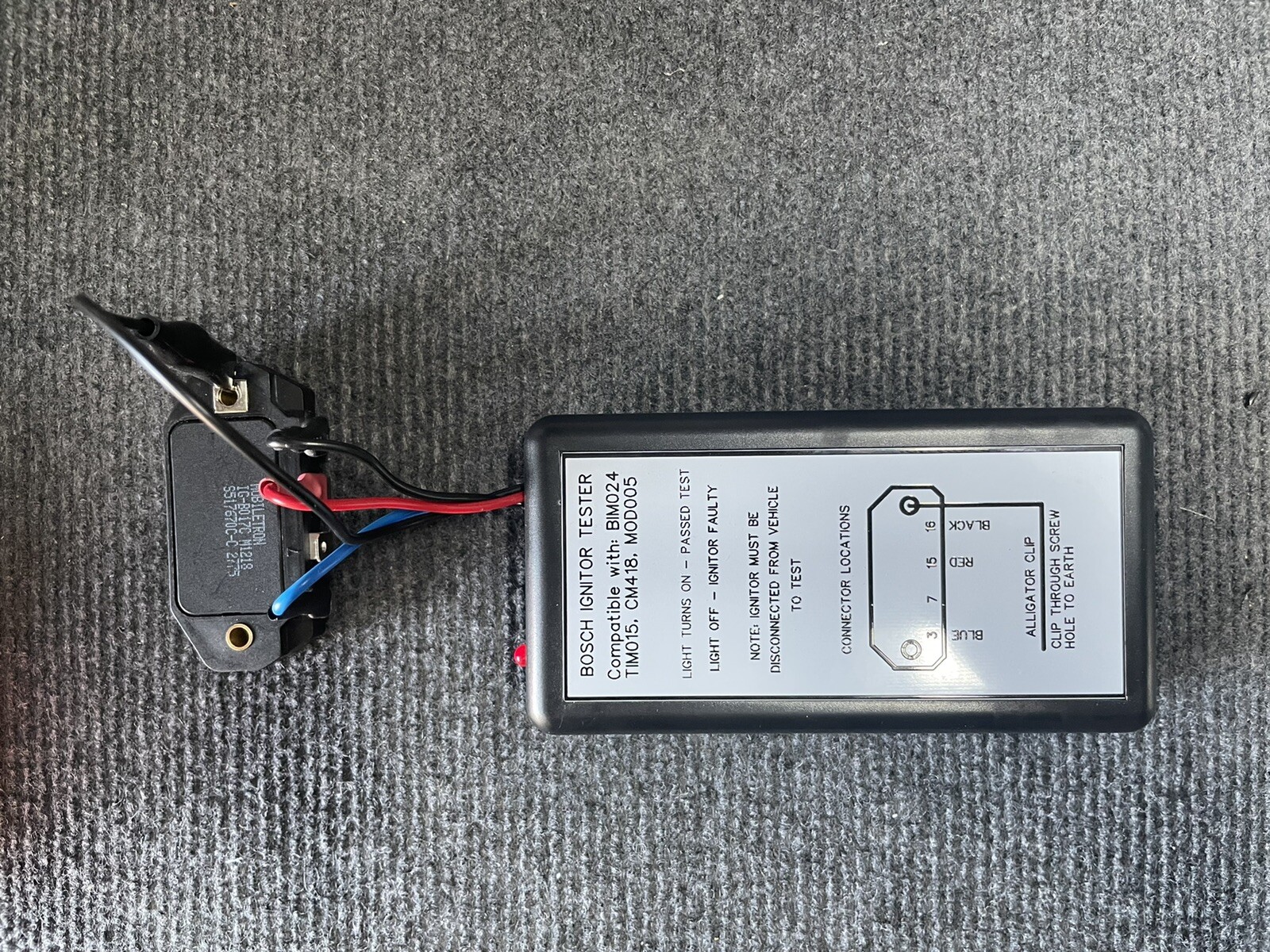 Bosch bim024 distributor ignitor tester rotary engine, ford, holden ...