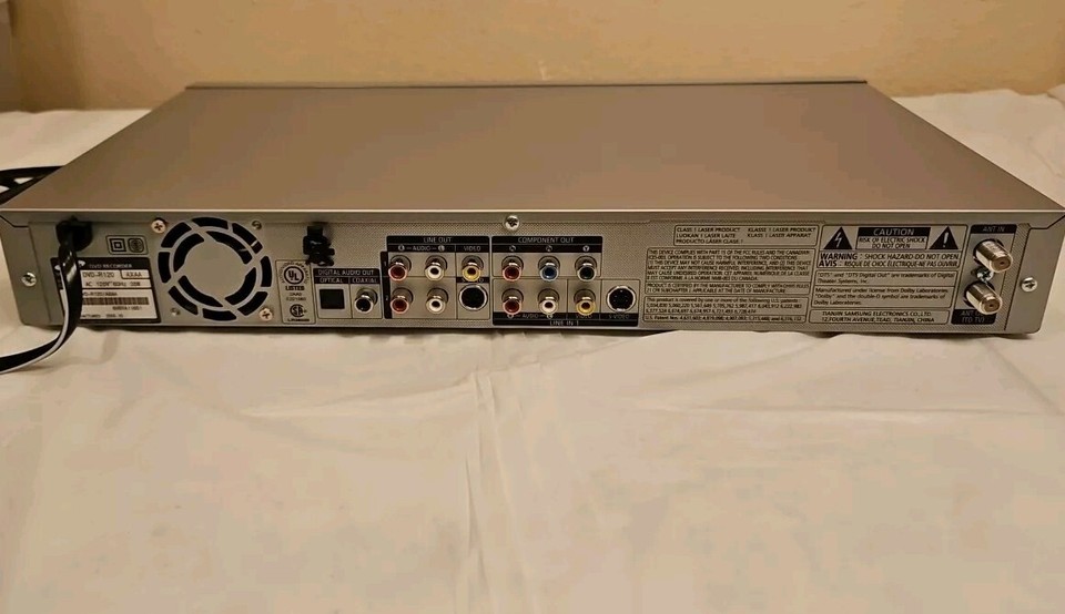 New Samsung DVD Recorder & Player DVD-R120/Multi Format(RAM/-RW/-R ...