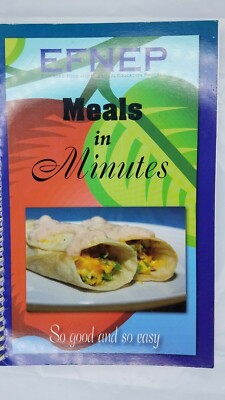 EFNEP - Food Meal in Minutes Cookbook | eBay