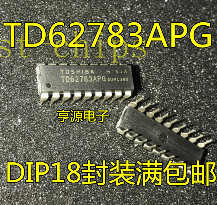5PCS TD62783APG TD62783 TD62783AP DIP-18 8 ch High-Voltage Source Drive ...