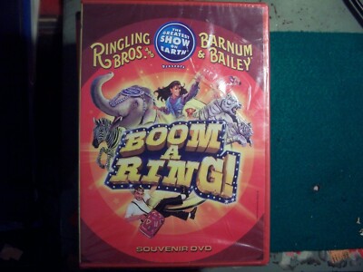 Ringling Brothers Barnum & Bailey Boom A Ring 2008 Souvenir DVD | eBay