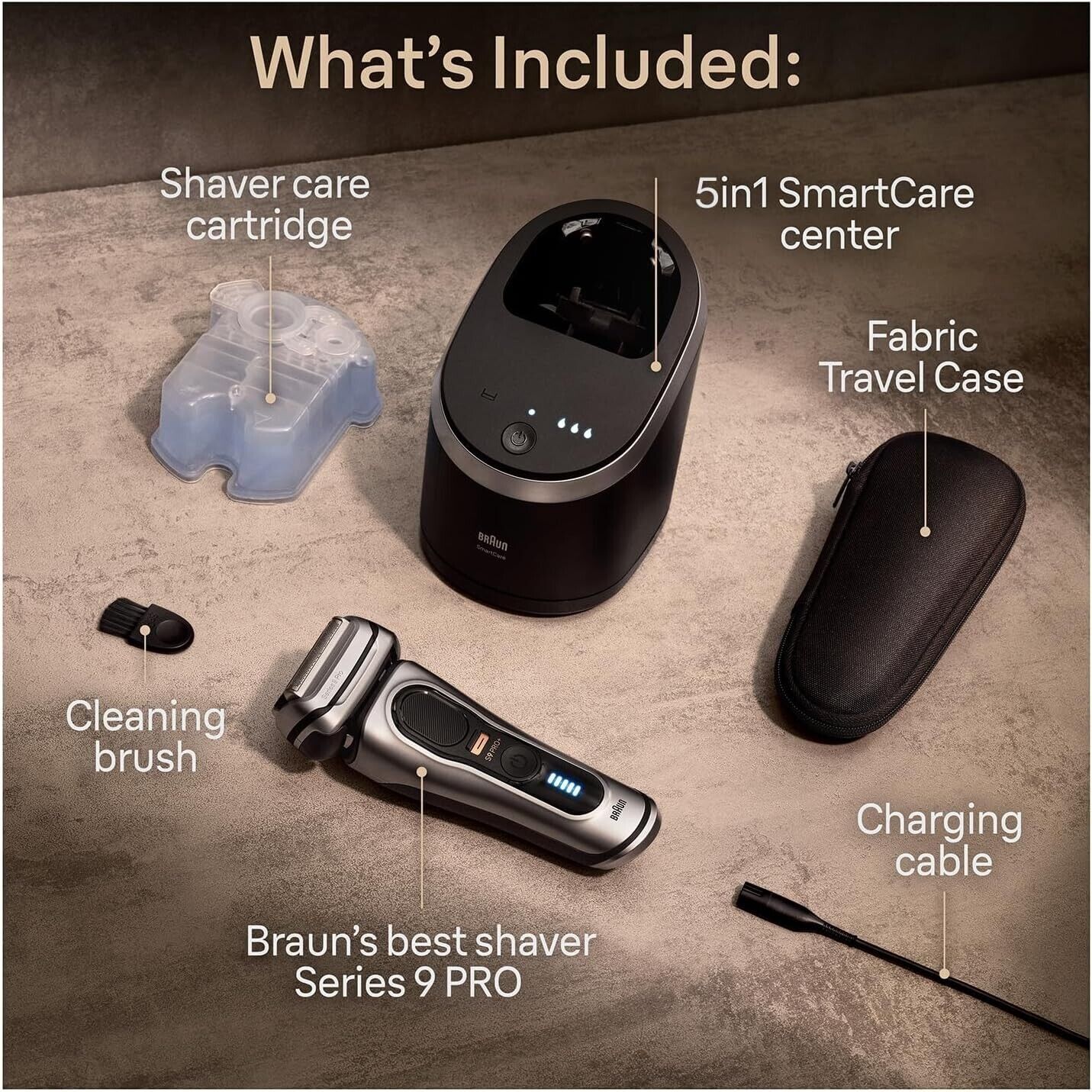 Braun+Series+9+9467CC+Rechargeable+Men%27s+Electric+Shaver+-+Silver for ...